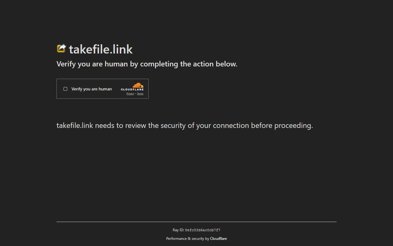 Takefile.link downloader | Scrappey